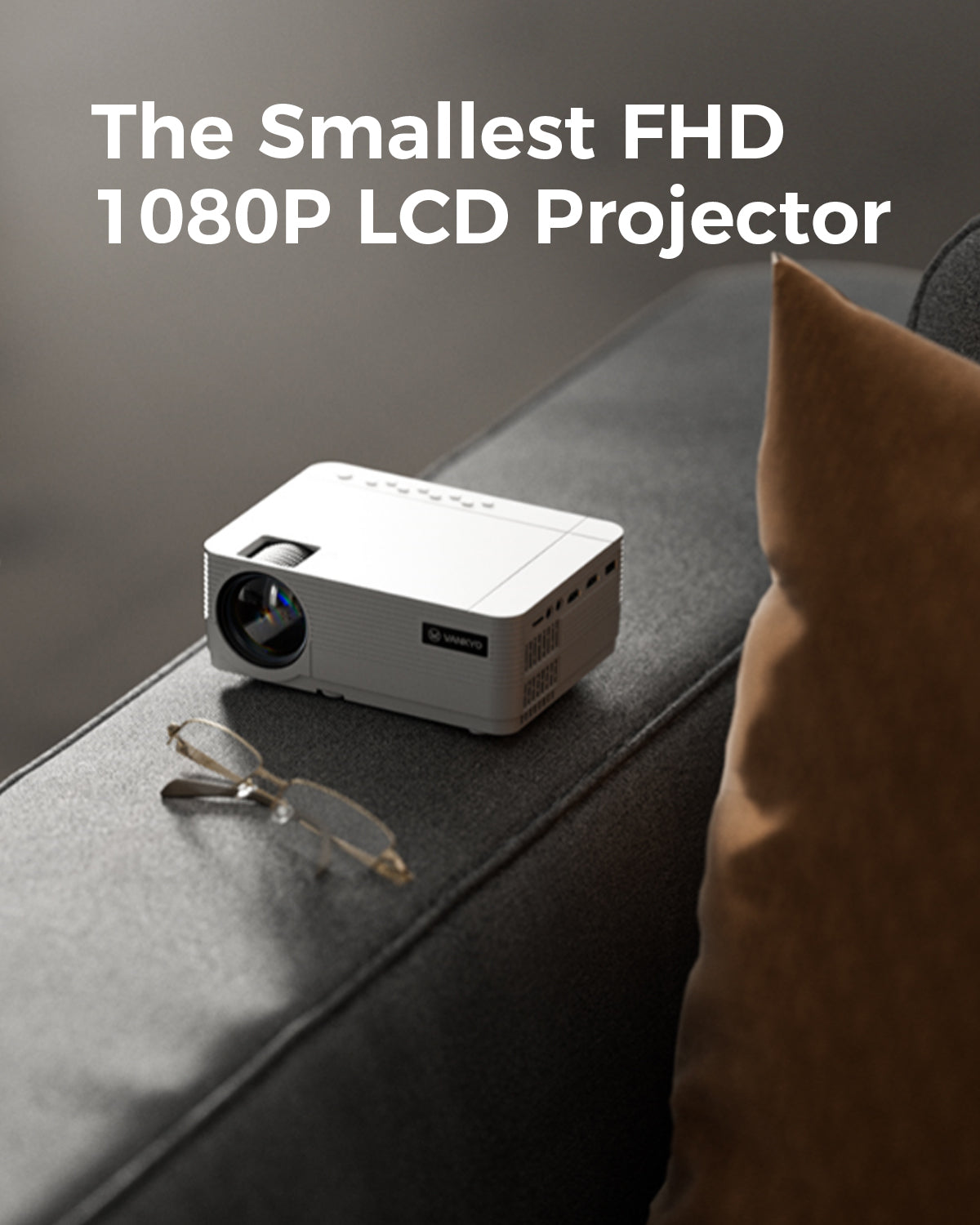 Máy chiếu mini Vankyo 470 Pro Full-HD 1080p Wifi