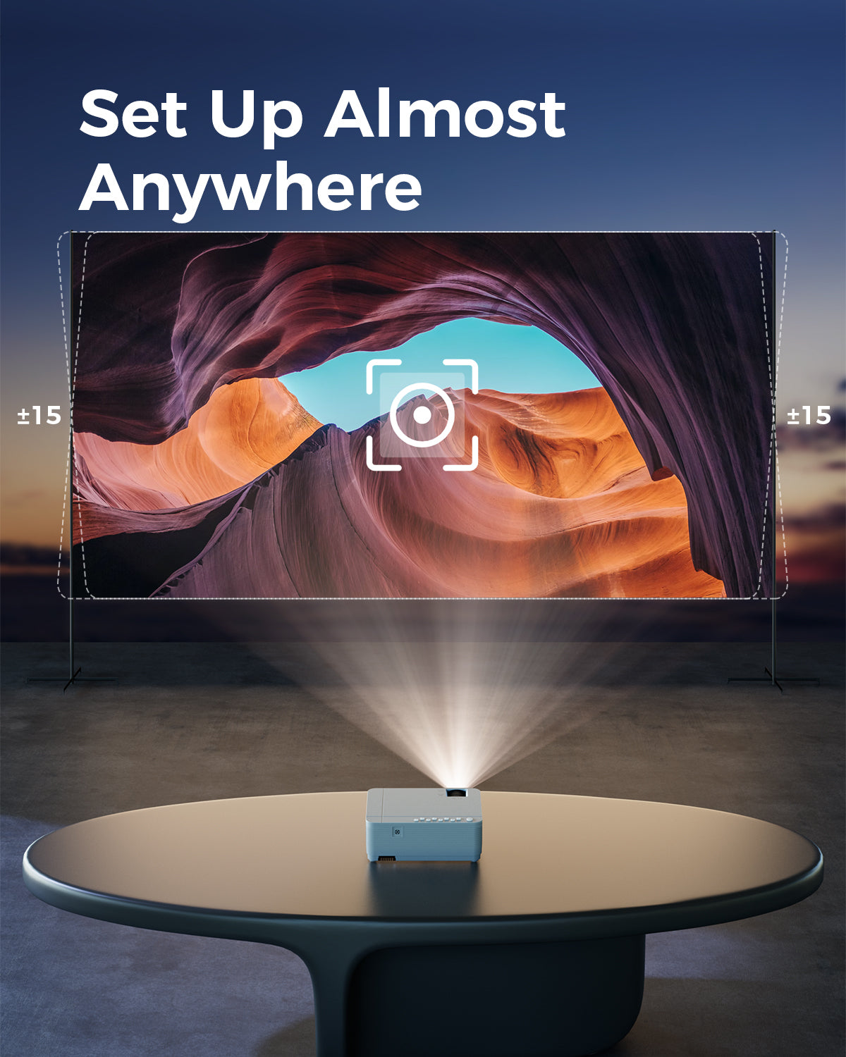 Máy chiếu mini Vankyo 470 Pro Full-HD 1080p Wifi
