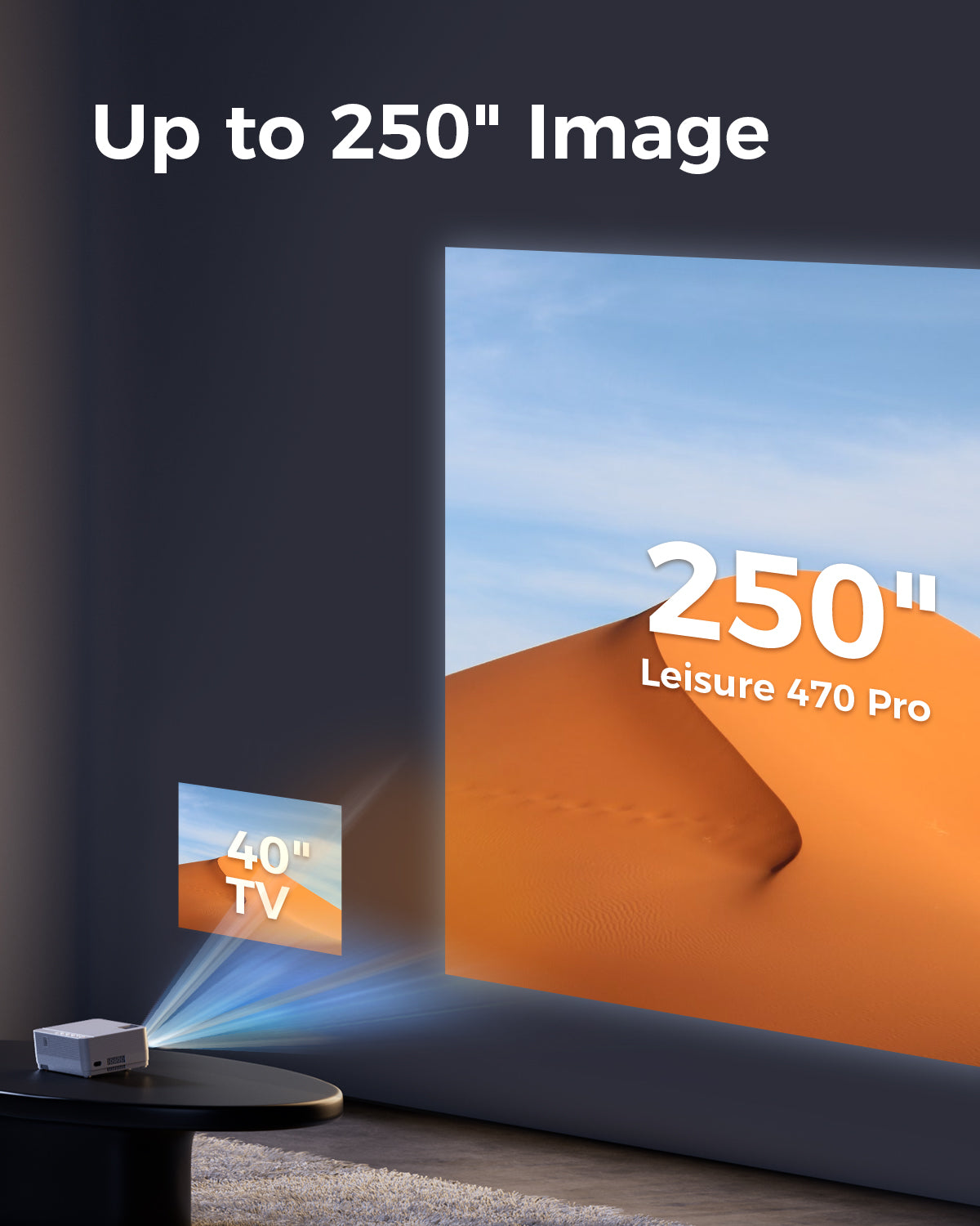 Máy chiếu mini Vankyo 470 Pro Full-HD 1080p Wifi